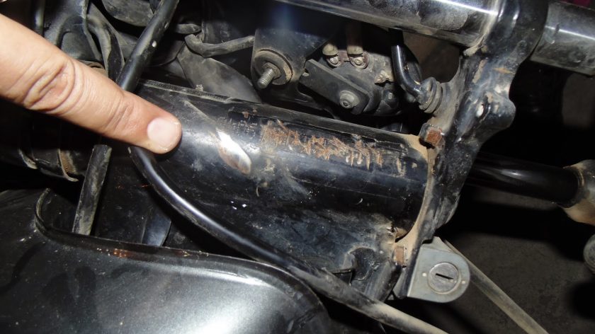 Moto com chassi pinado e placa clonada é apreendida na Vila - Blog do ...