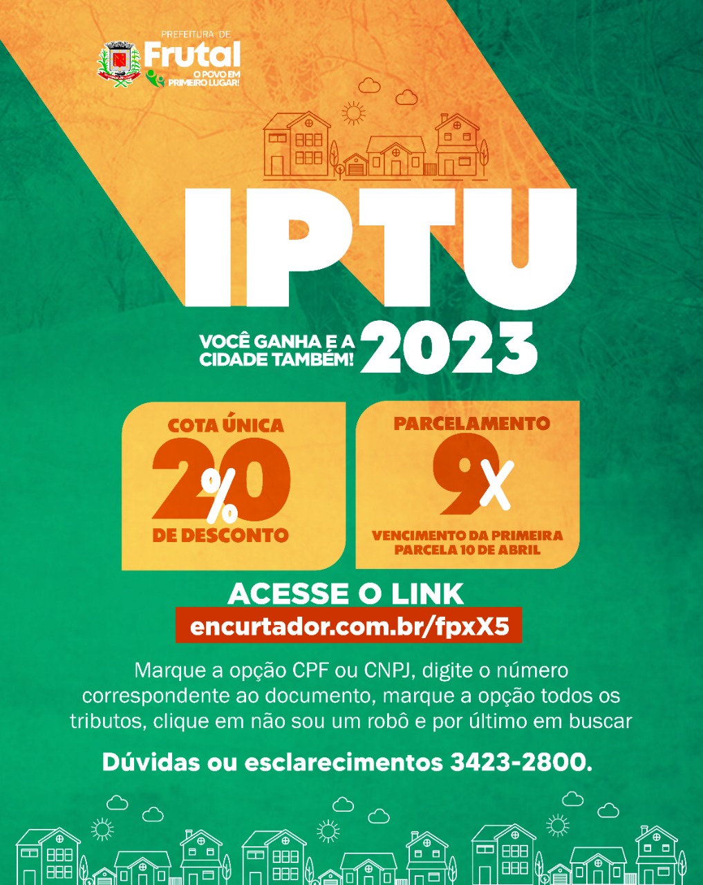 Guia do IPTU já está disponível no site da Prefeitura, carnê será ...