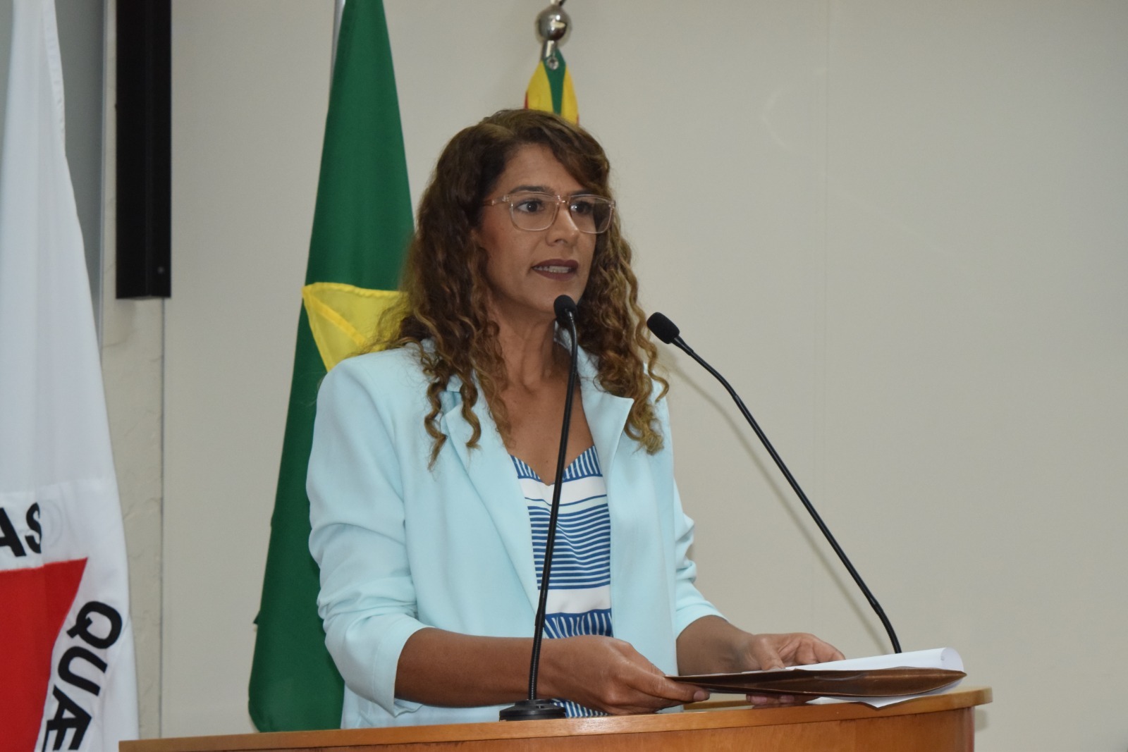 Gislene Maria faz requerimento solicitando informações sobre ...